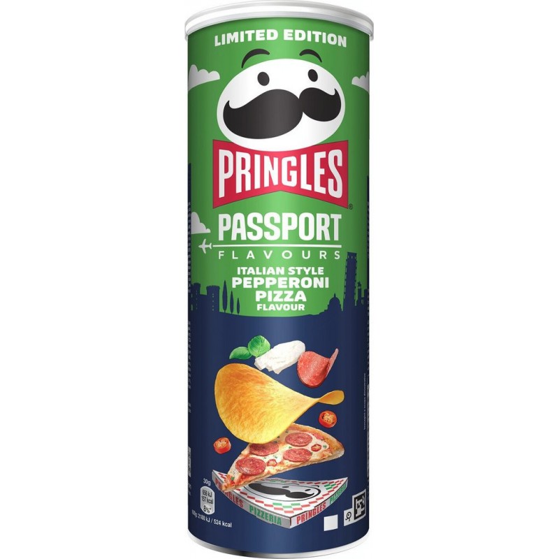 PRINGLES Chips tuiles Passeport pepperoni pizza 165g - ecommerce ...